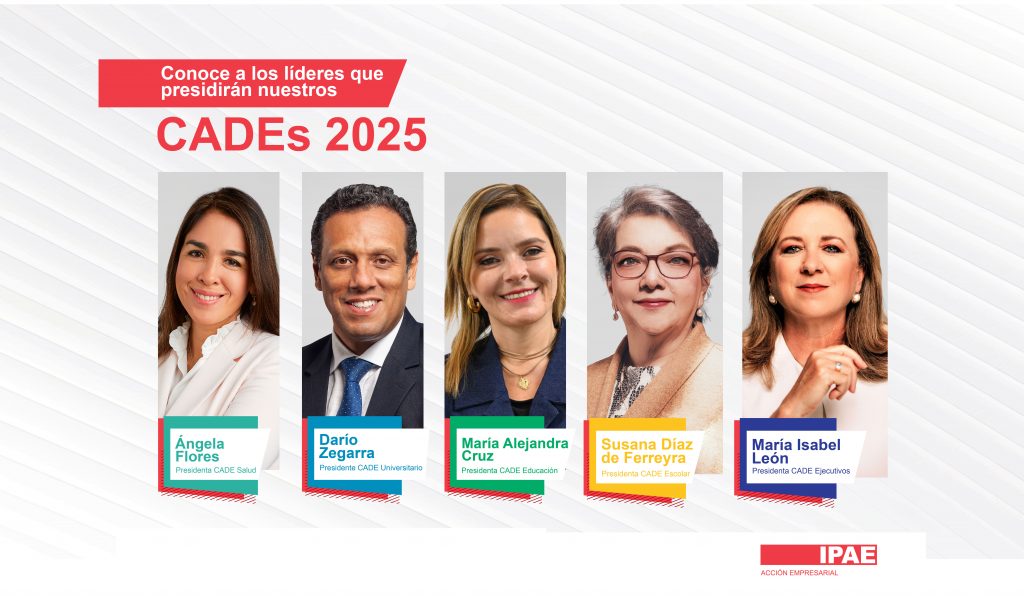 Conoce a los presidentes de CADE Universitario, CADE Educación, CADE ...